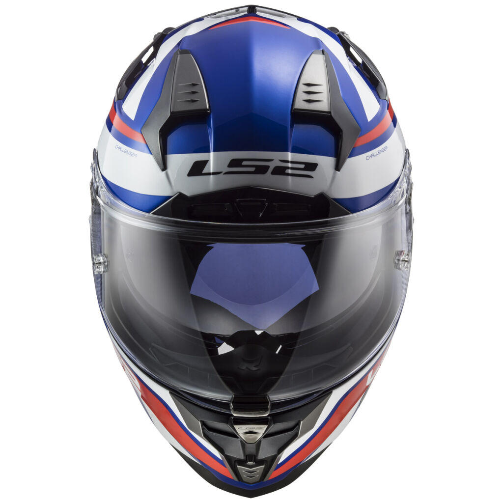 Full Face Helmet LS2 FF327 Challanger Fusion Blue Red | Segway B2C
