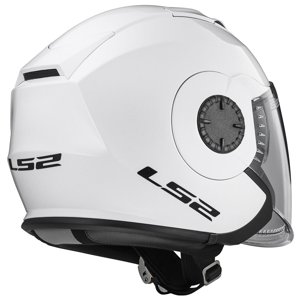 Open Face Helmet LS2 OF570 Verso White | Segway B2C